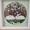 3D Book With Butterflies Shadow Box, Floral Layered Paper Art, 3D ...