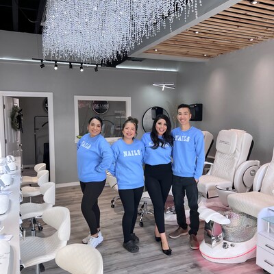 Nail Tech Est Crewneck Nail Tech Shirt Nail Tech Gifts Nail Boss ...