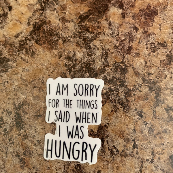 Cute I Am Sorry Sticker Funny Saying Stickers Laptop Stickers Aesthetic ...