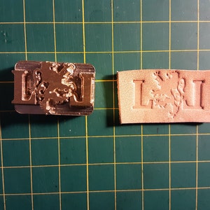 Custom Leather Stamp Maker Customized Brass Embossing Stamp - Etsy