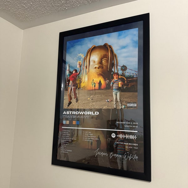 Custom Music Poster Custom Album Poster Custom Digital Art Home Decor ...