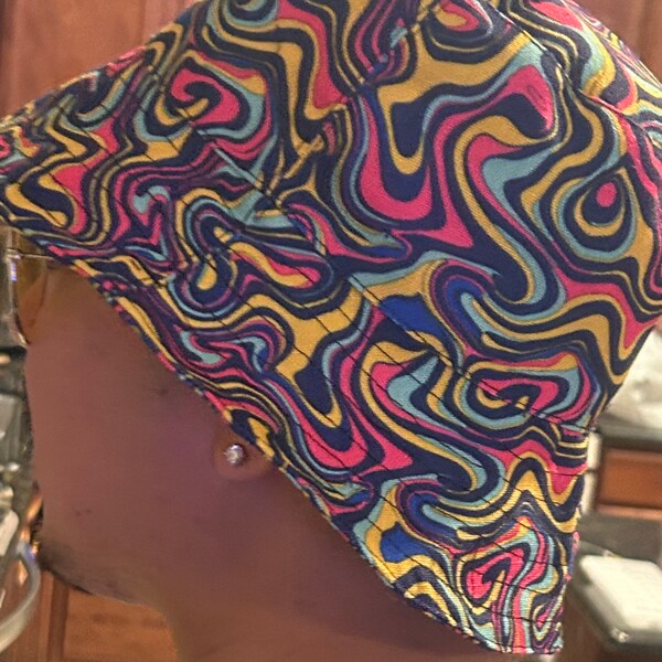 Trippy Smiley Face Bucket Hat Reversible Bucket Hat Rave Hat Trippy ...