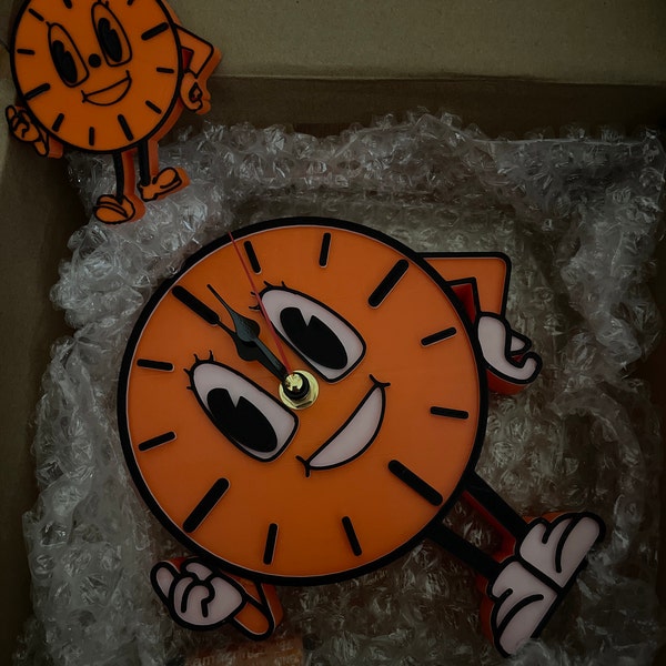 Miss Minutes Working Clock From Loki With FREE Magnet NEW Ghost Version ...