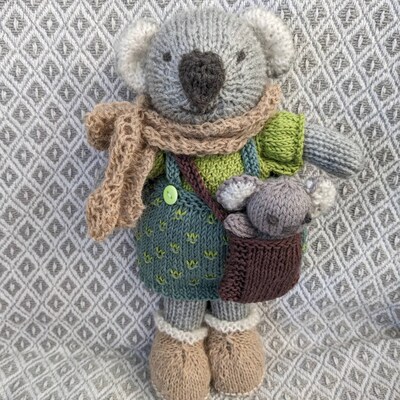 The Australian Koala Pattern Mrs Wattle and Baby Blossom - Etsy