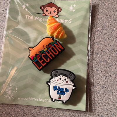 Chef Croc Charm Cooking Shoe Charm Knife Croc Charm Salt and Pepper ...