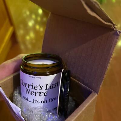 Middle Finger Candle FU Candle, Teen Room Decor, Room Decor, Candle ...