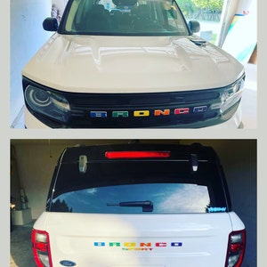 Mountain Range Rear Window Decals Fit Ford Bronco 6g Hardtop | Etsy