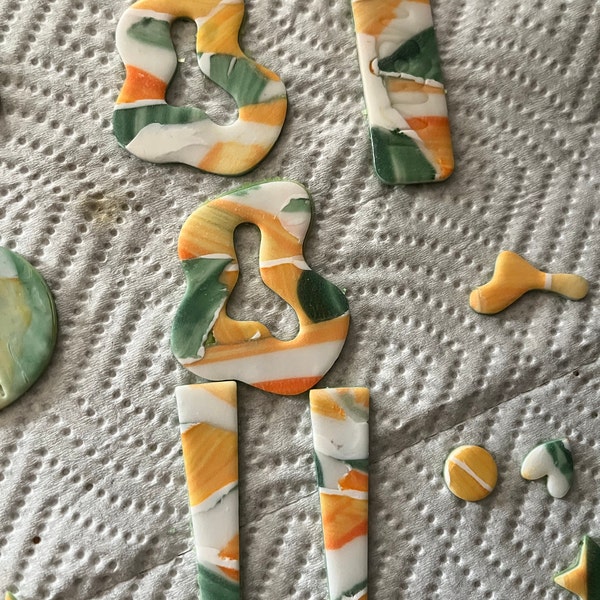 Polymer Clay Cutters,13 Piece Clay Cutter Set,polymer Clay Tools,plant ...