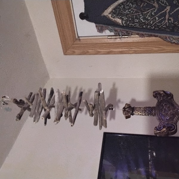 36 Inch Driftwood Garland valhalla Ladder PLEASE READ DESCRIPTION - Etsy