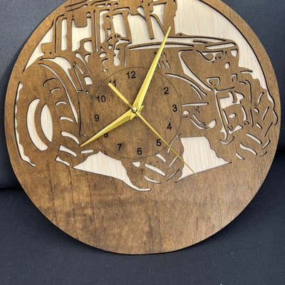 Nail Salon Vinyl Clock Pattern in DXF Format for Laser Cutting or Cnc ...