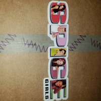 Spice Girls Sticker Music Sticker 90s Sticker Spice World Girl Power ...