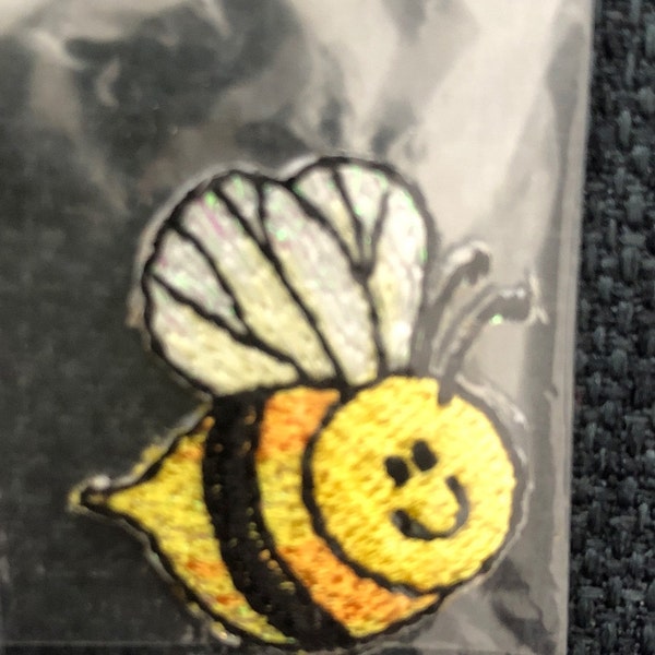 3-pack Honey Bee Applique Patch - Embroidered Bumblebee Insect Badge 1 ...