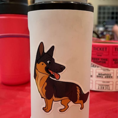 American Cocker Spaniel Sticker Chibi Puppy Dog Vinyl - Etsy