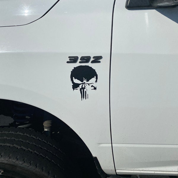 Punisher Skull Vinyl Decal - Etsy