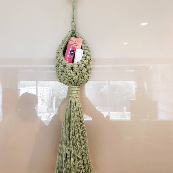 DIY MACRAME POD Pattern, Pdf Instructions Learn to Macrame, Air Plant ...