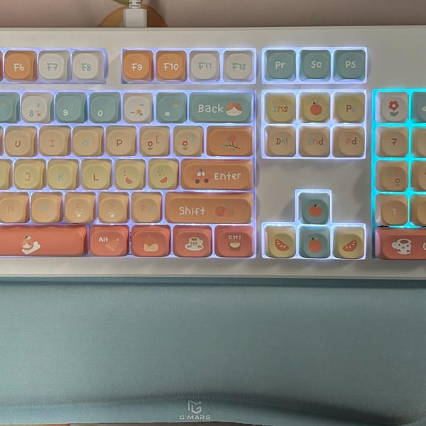 125 Graffiti Themed Keycaps, Keycaps Set, Custom Keycaps, Unique ...