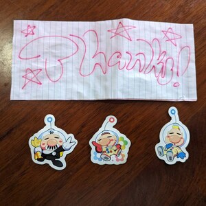 Pikmin Chibi Sticker Set - Etsy