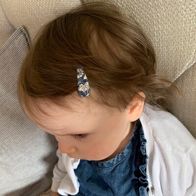 Mini Snap / Baby Hair Clip / Child Barrette / Hair Snap / Hair ...