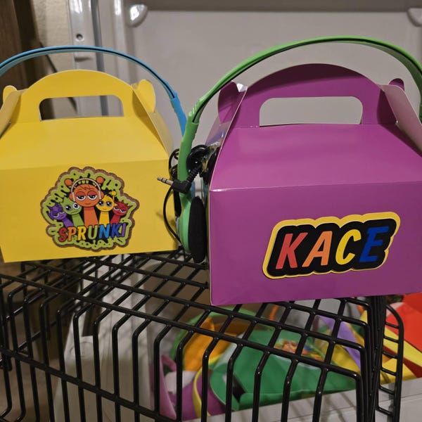 Sprunki Party Boxes - Etsy