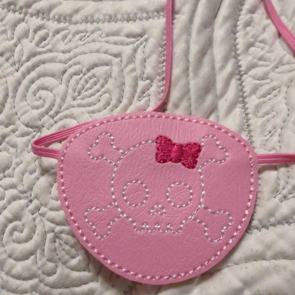 Pirate Eye Patch, Pretend Play Pirate Eye Patch, Choice of Bow or ...