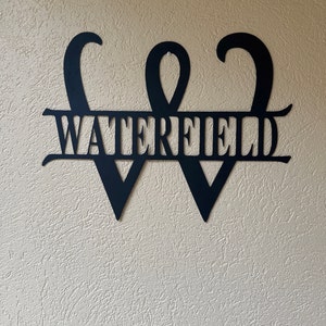 Personalized Last Name Metal Sign Established Family Sign - Etsy