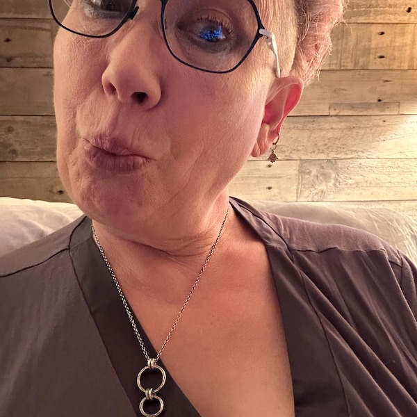 Big Carly Ring— Hand Forged, Sterling Silver— MADE TO ORDER, Size 6 ...