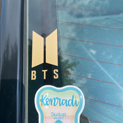 BTS & ARMY Logo Car Decal Vinyl Car Sticker BT21 K-pop - Etsy