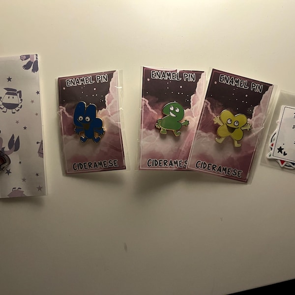 BFB X Enamel Pin BFDI Object Show - Etsy