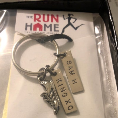 Cross Country Running Key Chain Personalized Custom Running Key Chain ...