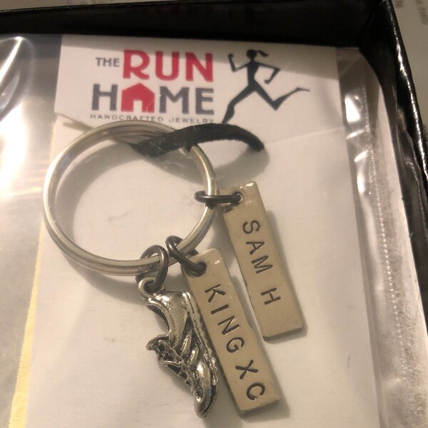 Cross Country Running Key Chain - Personalized Custom Running Key Chain ...