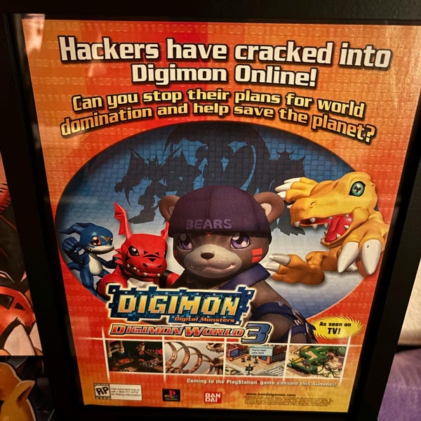 Wario World Framed Print Ad/poster Official Original Nintendo Gamecube ...