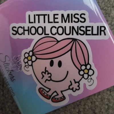 Little Miss Daisy Lou Mr.men Sticker Bumper Sticker, Meme Sticker ...