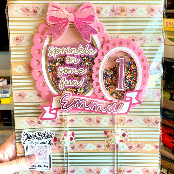 Gabby's Dollhouse Cupcake Toppers, Gabby and Friends Food Toppers ...