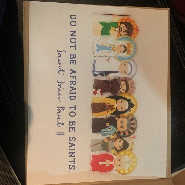 Catholic All Saints Poster Print. Catholic Wall Art Poster. First ...