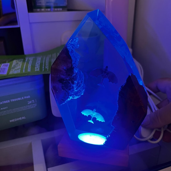 To.oth.less Night Lights, T.ooth.less and L.ight Fu.ry Epoxy Lamp Table ...