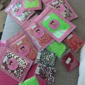 Majestic Violet Pop of Color Transparent Non-hot Fix Resin Rhinestones ...