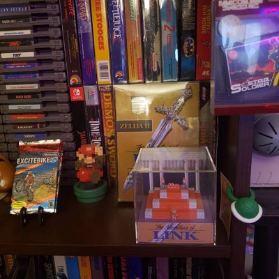 Zelda II 2 : the Adventures of Link Shadow Box Art Diorama - Etsy