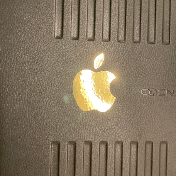 For Apple Logo Decal, iPhone Logo Sticker, Glitter Apple Decal, Foil ...