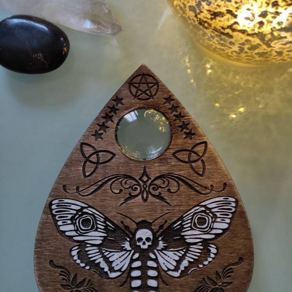 Wheel of the Year Engraved on Poplar Wood natural Version Wicca Wiccan ...