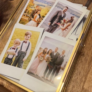 Mini Horizontal Brass Hanging Frame Wallet Photo 2.5x3.5 Ornament - Etsy