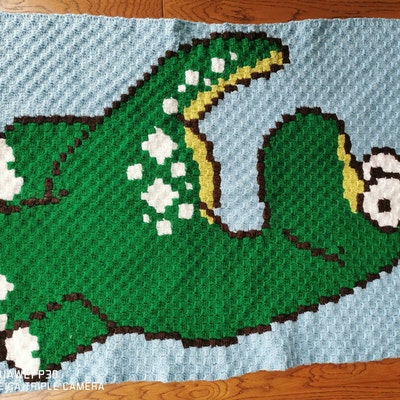 MINI C2C Fish Eagle Crochet Pattern / Corner to Corner / C2C Graphgan ...