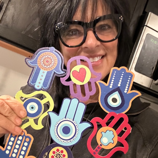 Colorful Metal Art, Hebrew Blessing, Window Wall Hanging, Judaica Wall ...