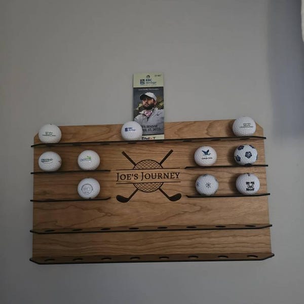 Best Round Score Display, Desk Golf Decor, Unique Golf Gifts for Dad ...
