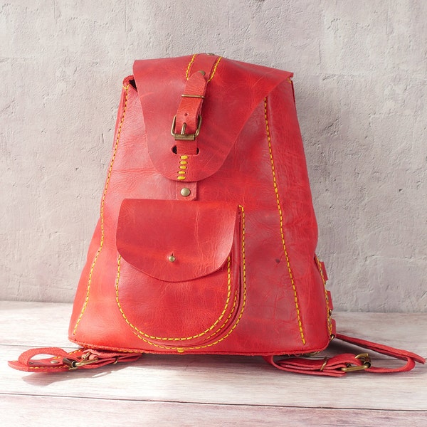 Backpack Pattern - Leather DIY - Pdf Download - Video Tutorial - Etsy