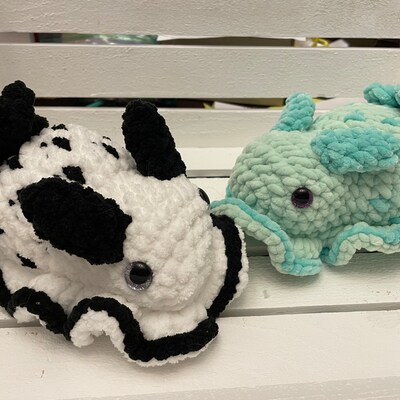 Dorid Nudibranch Amigurumi Pattern, Crochet Sea Slug Pattern Only - Etsy