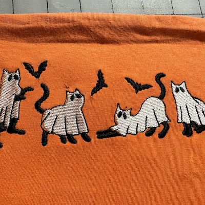 Creep It Real Embroidery Design Halloween Creep It Real Ghost - Etsy