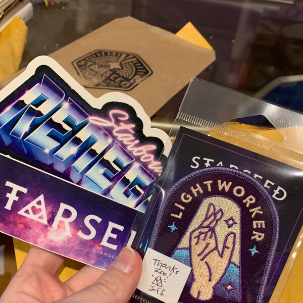 Lightworker Patch Metaphysical Fashion Accessory 3 Iron on Embroidered ...