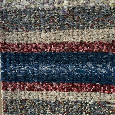 Adjustable Twining Loom for Rag Rugs, Place Mats and Potholders. Maple ...