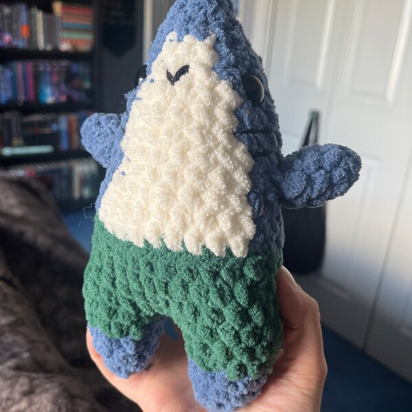 Gerald the No Sew Shark - Etsy