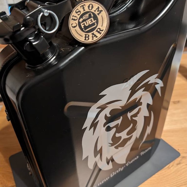 10 L Wine Mini Bar Jerry Can, Canister Mini Bar for Husband, Custom ...